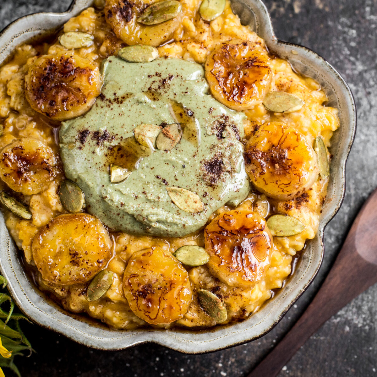 Autumn Pumpkin Oatmeal - Create. Nourish. Love.