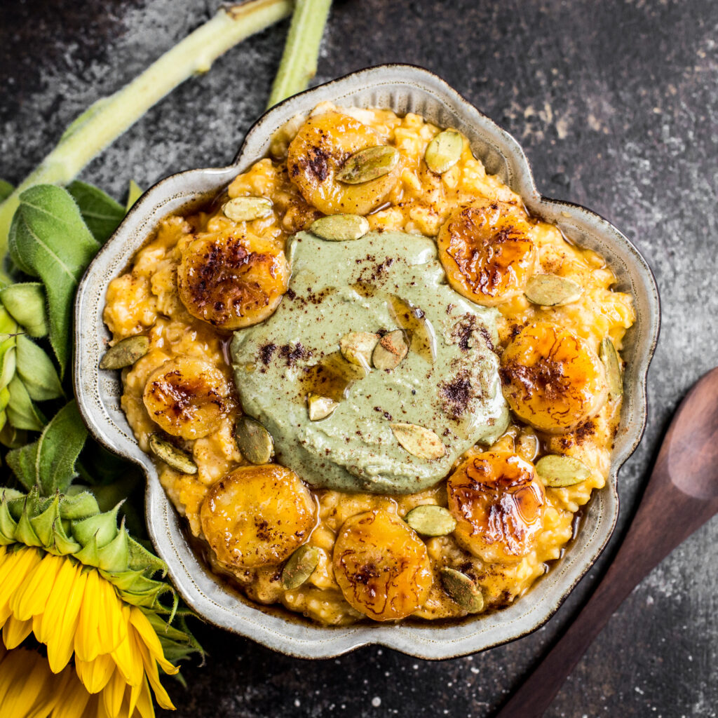 Autumn Pumpkin Oatmeal - Create. Nourish. Love.