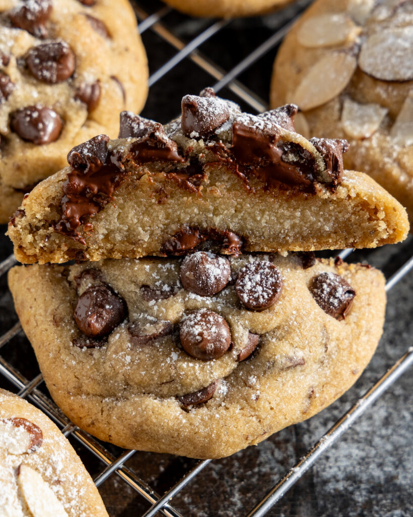Almond Frangipane Stuffed Cookies - Create. Nourish. Love.